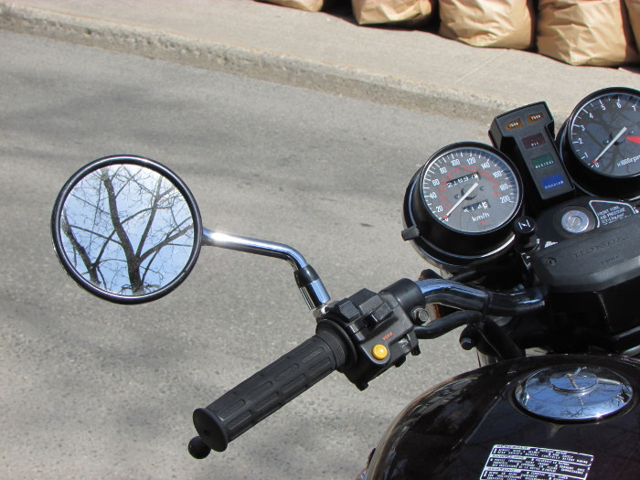 Motorcycle Reflection - Jamie Ridler Studios