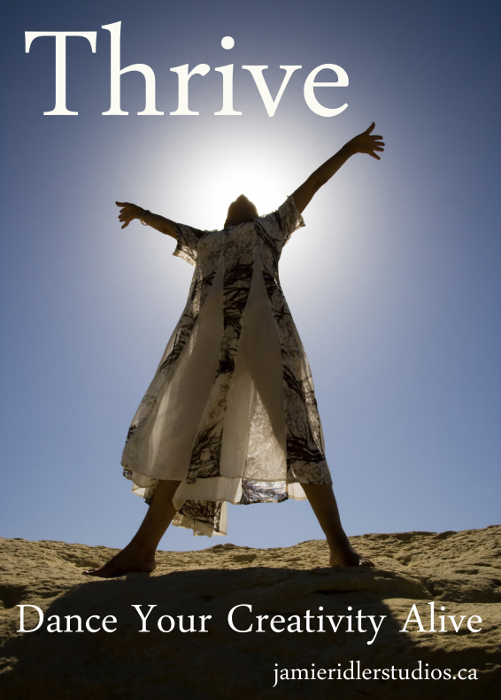 JRS Thrive poster - Jamie Ridler Studios