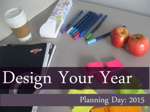 Design Your Year: Planning Day 2015 - Jamie Ridler Studios