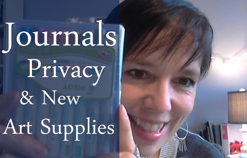 Journals, Privacy & New Art Supplies - Jamie Ridler Studios