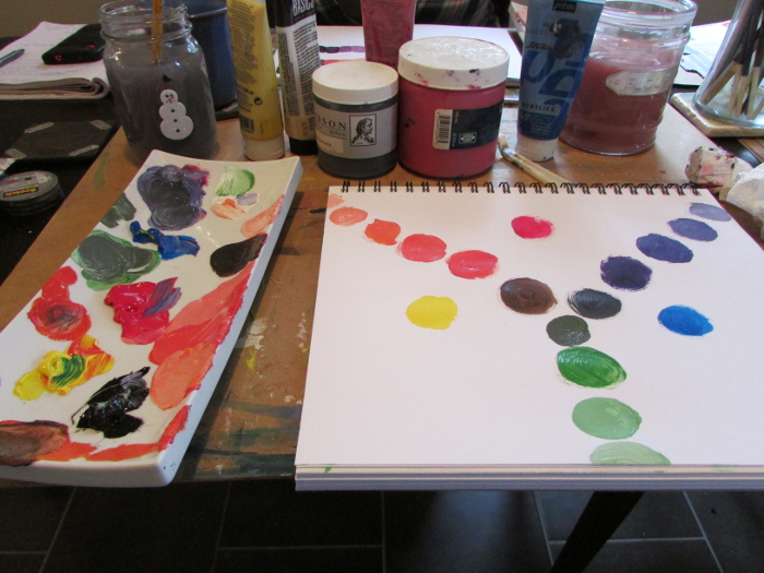 Art Day: Colour Mixing, Colour Matching & A Value Study - Jamie Ridler ...