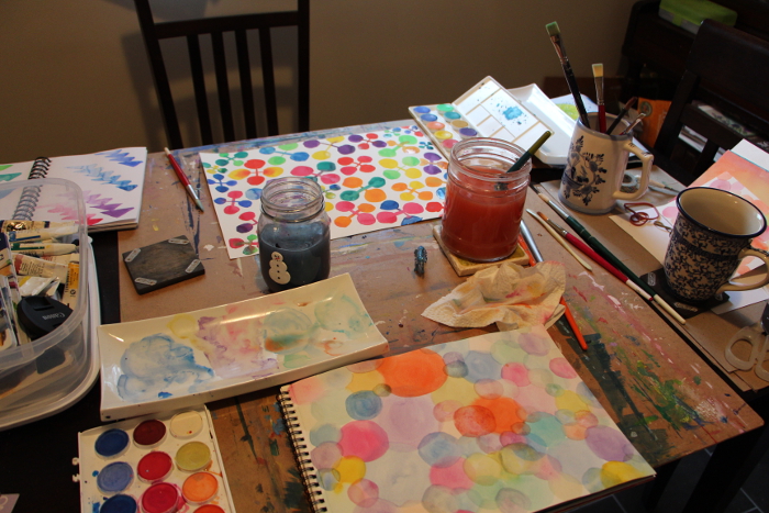 Art Day Watercolour Play - Jamie Ridler Studios