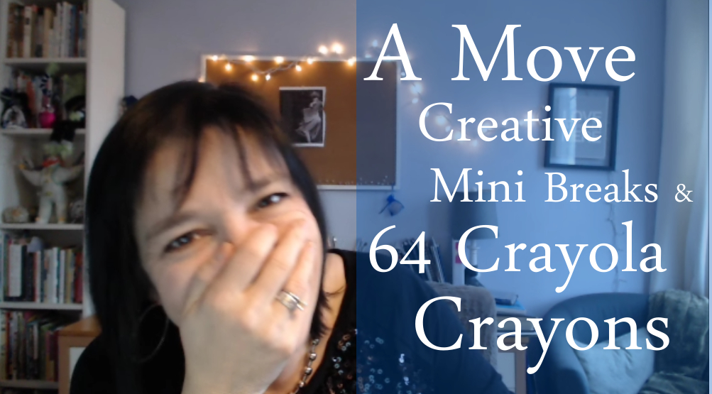 A Move, Creative Mini Breaks & 64 Crayola Crayons - Jamie Ridler Studios