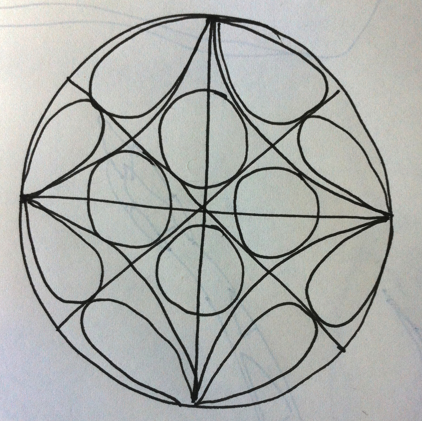 Sketch Church Window - Jamie Ridler Studios
