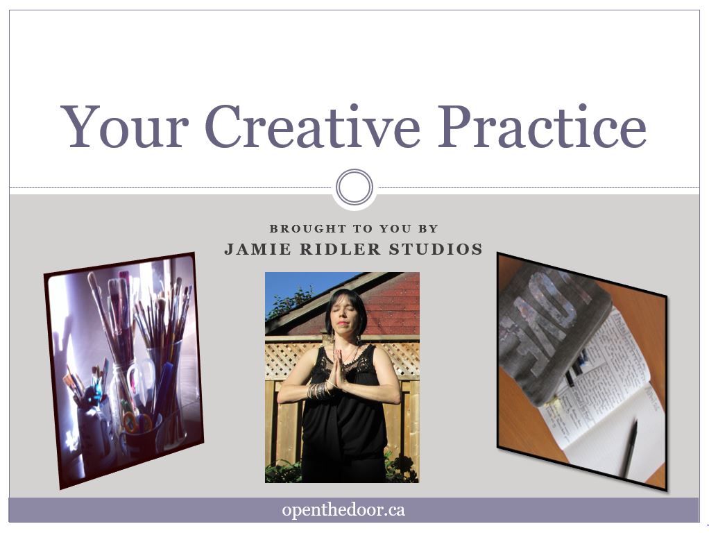 Creative Practice Thumbnail - Jamie Ridler Studios