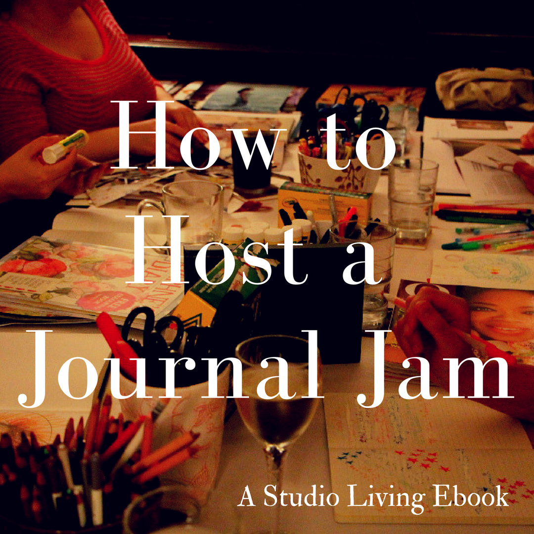 Studio Living: How to Host a Journal Jam (eBook) - Jamie Ridler Studios