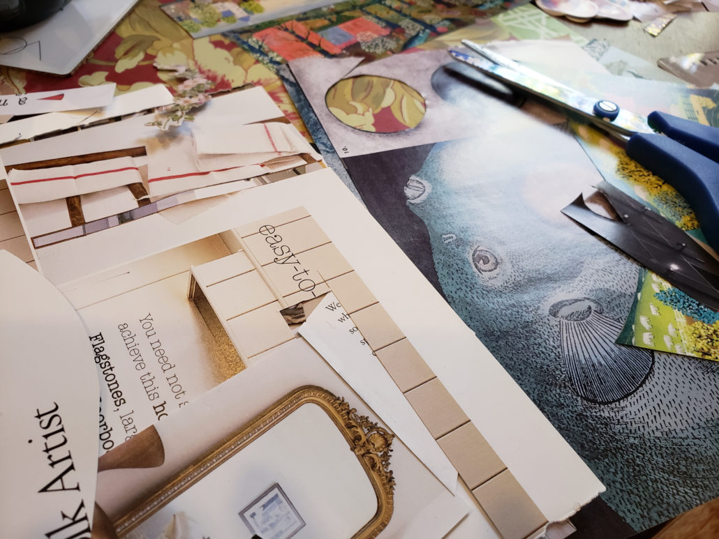 Collage Setup - Jamie Ridler Studios